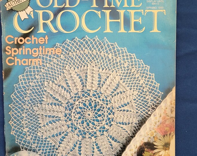 Old-time Crochet Spring 1990 - Etsy
