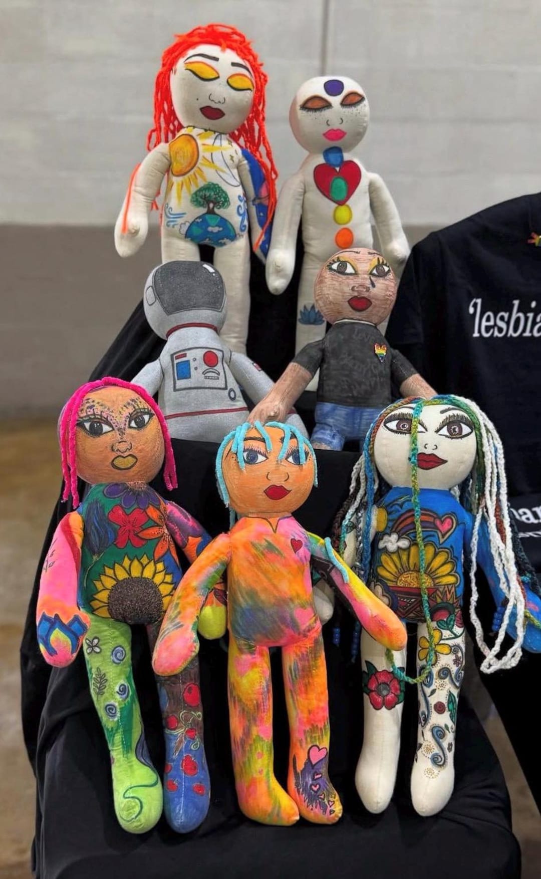 Handmade Character Art Doll - Unique Textile Design - Etsy
