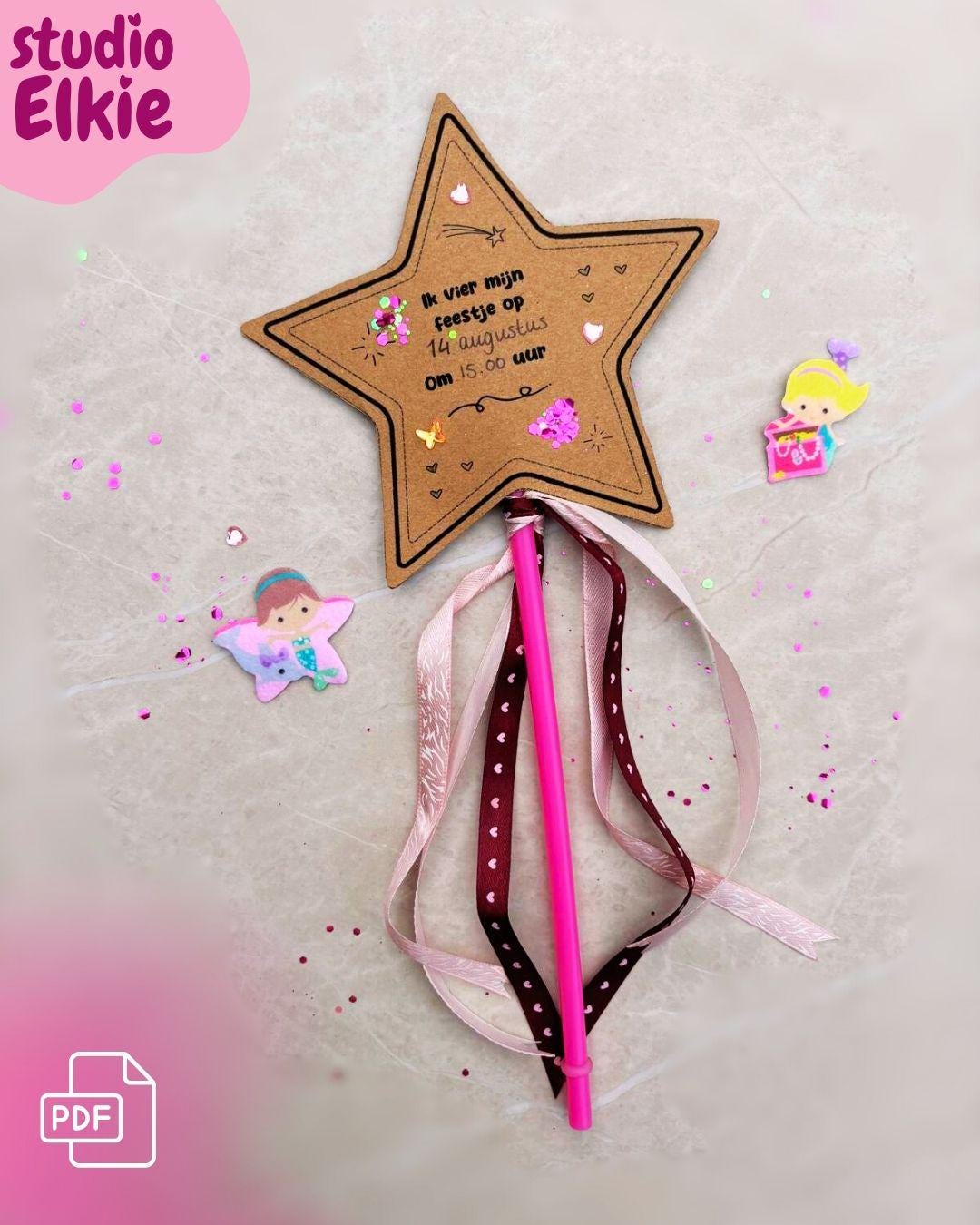 Magic Wand to Make - Printable Birthday Party - Etsy Australia