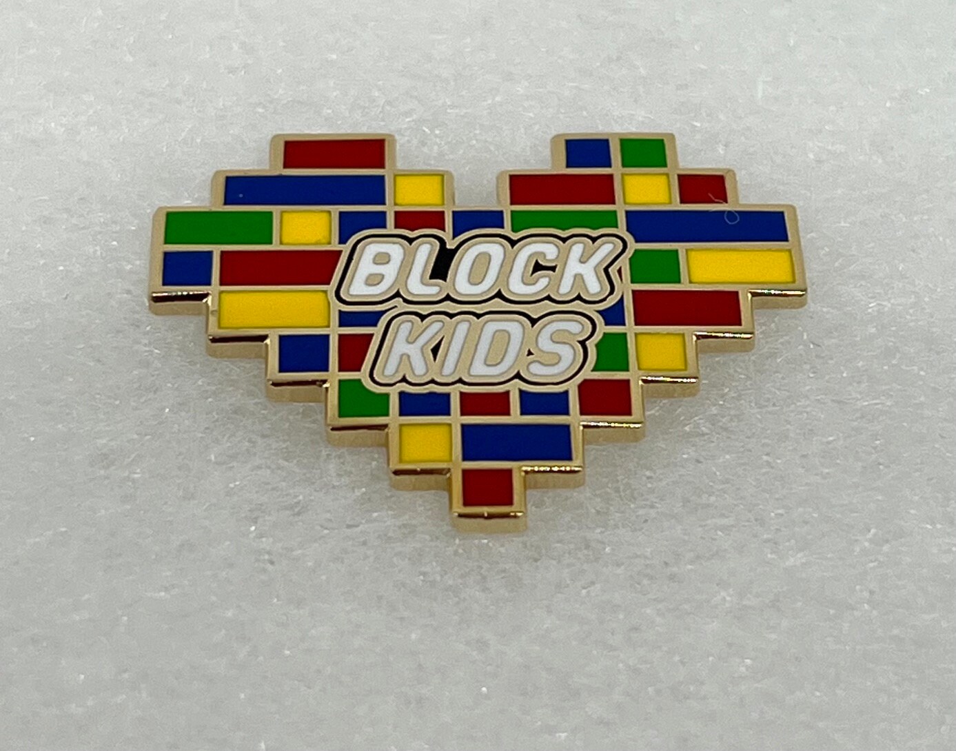 Block Kids Pin Building Blocks LEGO Inspired Building - Etsy