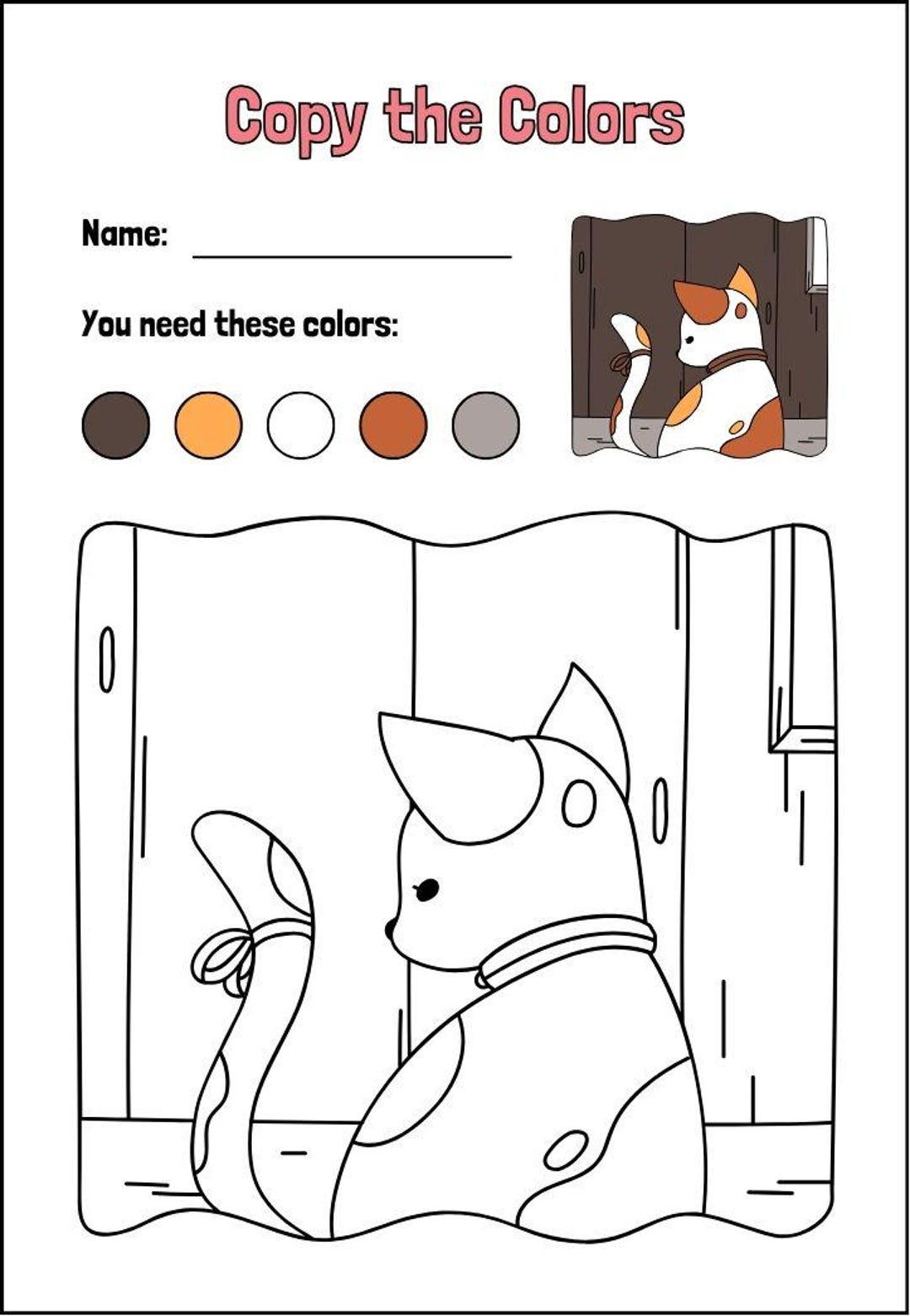 Color Activity Pack: Educational Coloring Pages for Kids (digital ...
