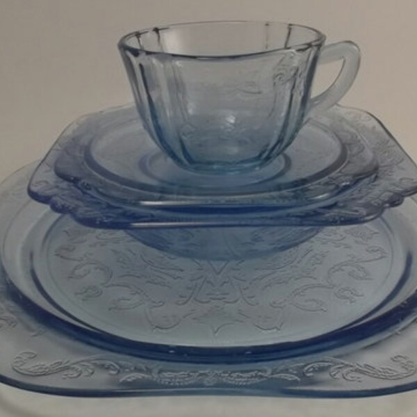 Indiana Glass Blue - Etsy