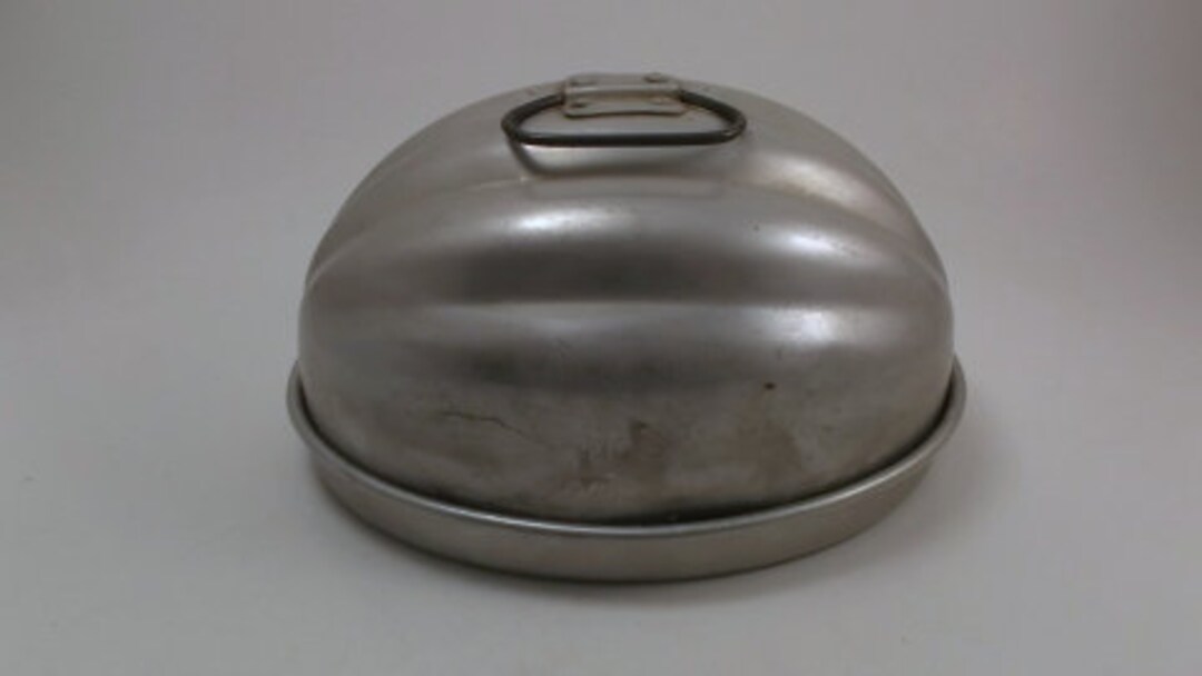 Vintage Mold, Aluminum Mold, Bombe Mold, Wear-ever Melon Shaped Mold, 7 ...