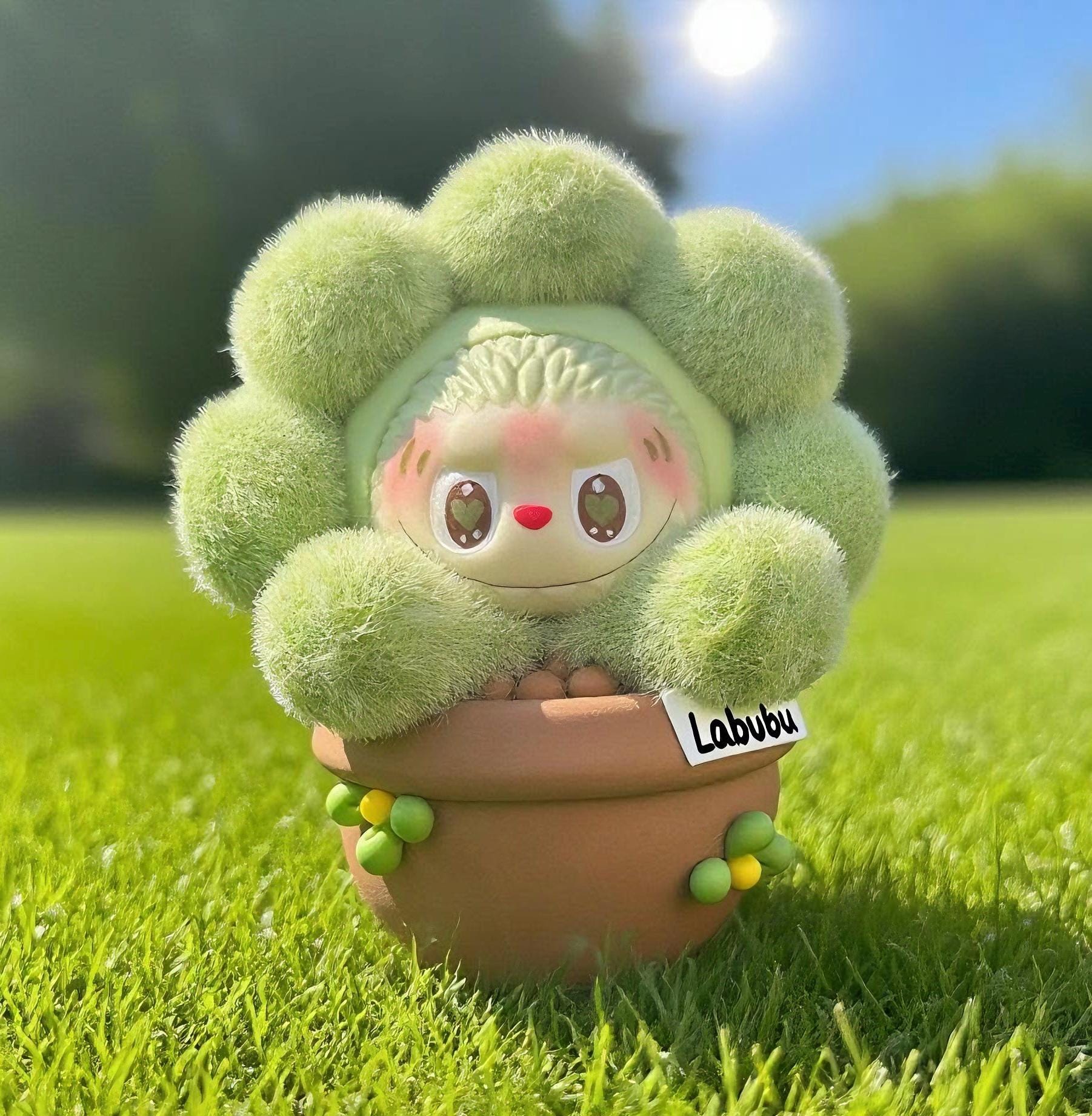 Labubu Clay，handmade Polymer Clay Sculpture，cute Art Toy，desk Decor ...