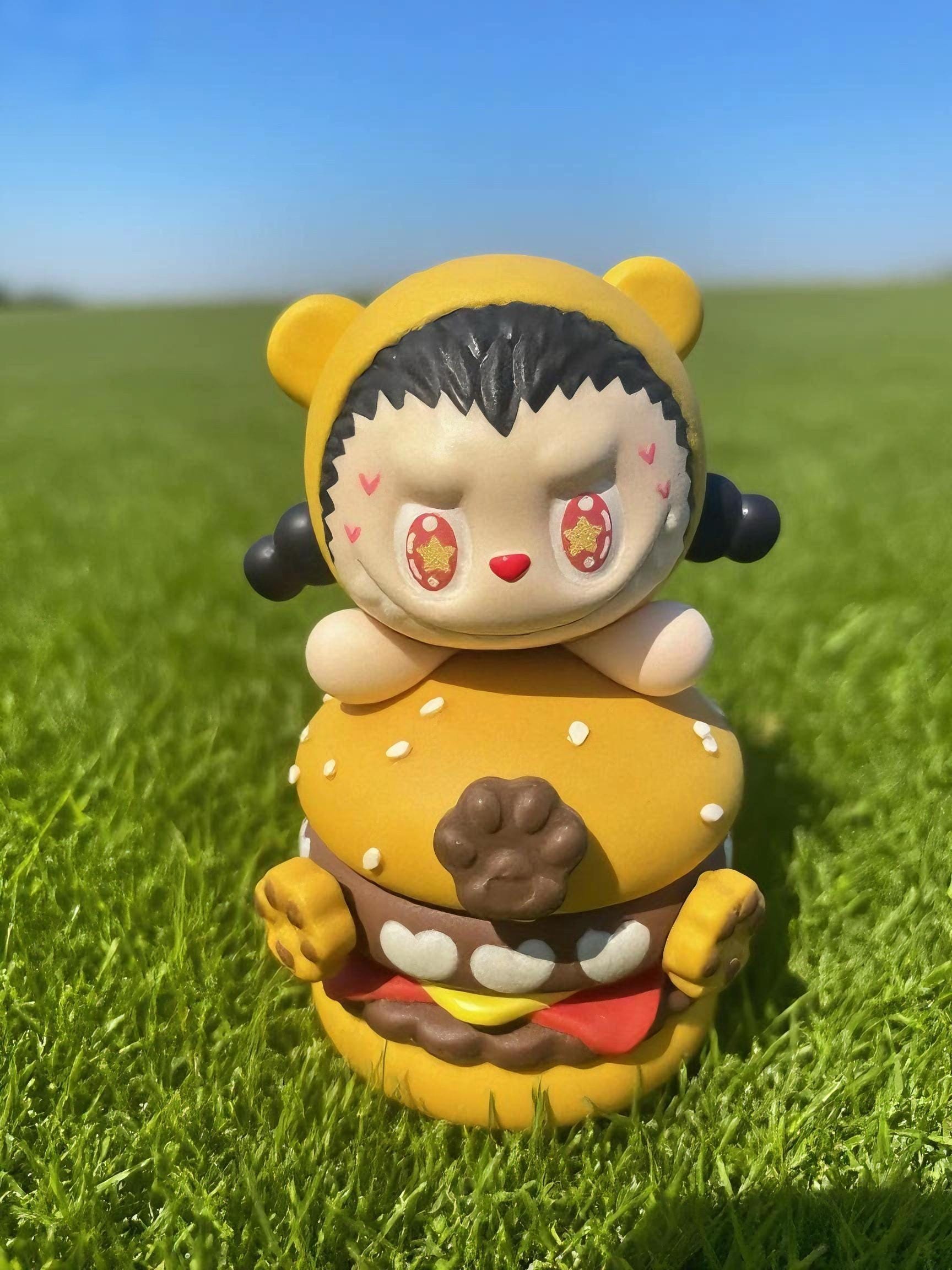 Labubu Clay，handmade Polymer Clay Sculpture，cute Art Toy，desk Decor ...