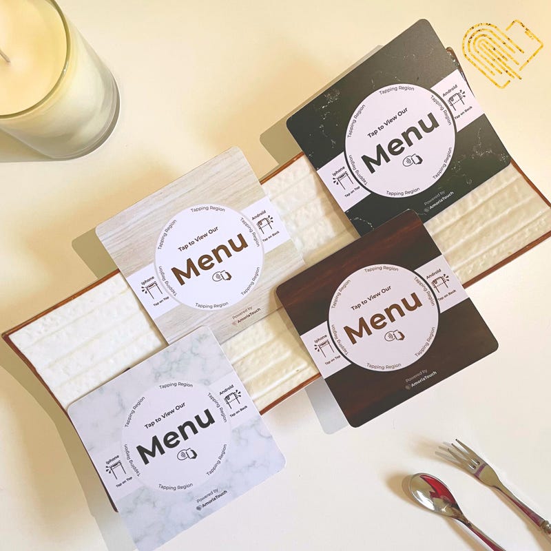 Restaurant Nfc Menu - Etsy