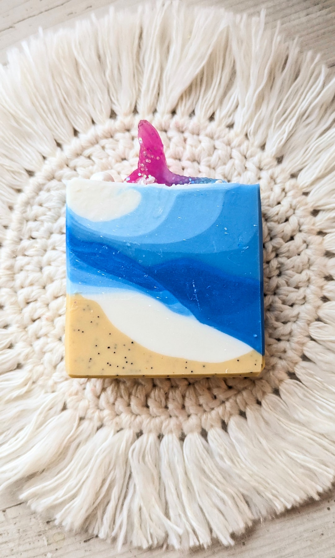 Mermaid Soap, Mermaid Tails, Pearls and Sparkles That Dance in the ...