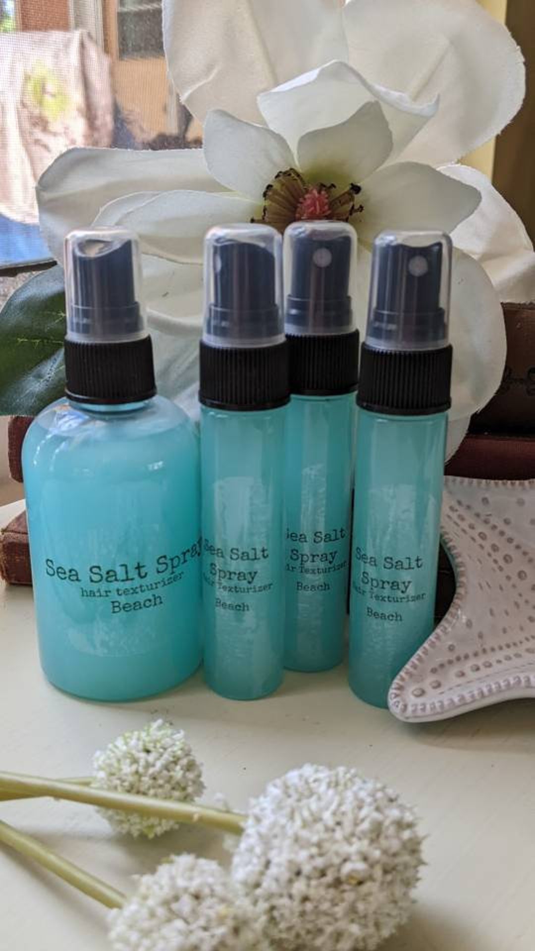 Sea Salt Texturizing Conditioning Hair Spray With Hair Loving ...