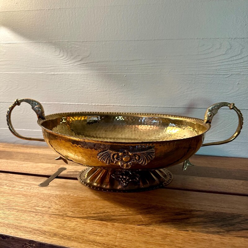 Brass Centerpiece - Etsy