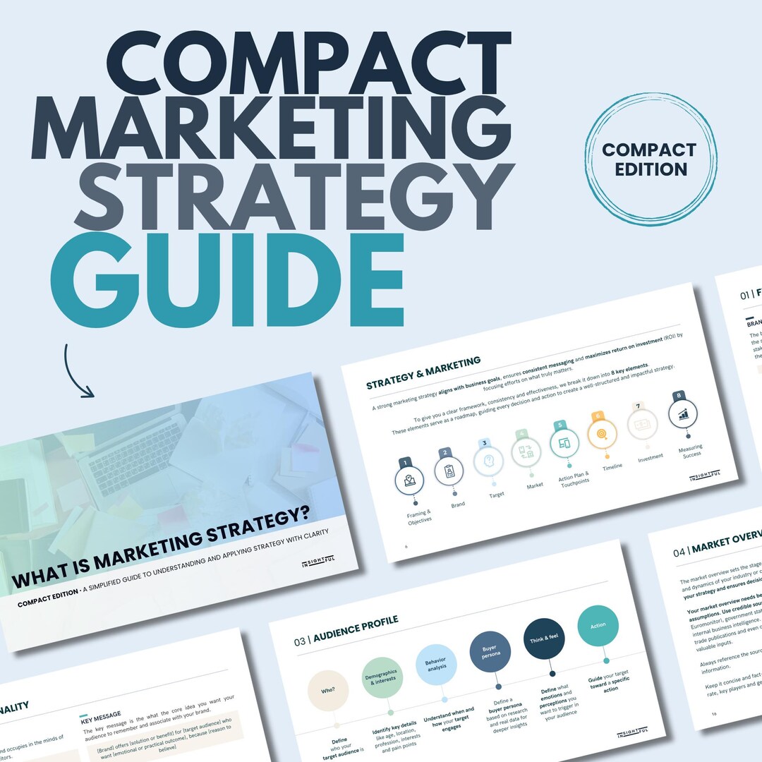 Marketing Strategy Guide (compact Edition) | Step-by-step Marketing ...