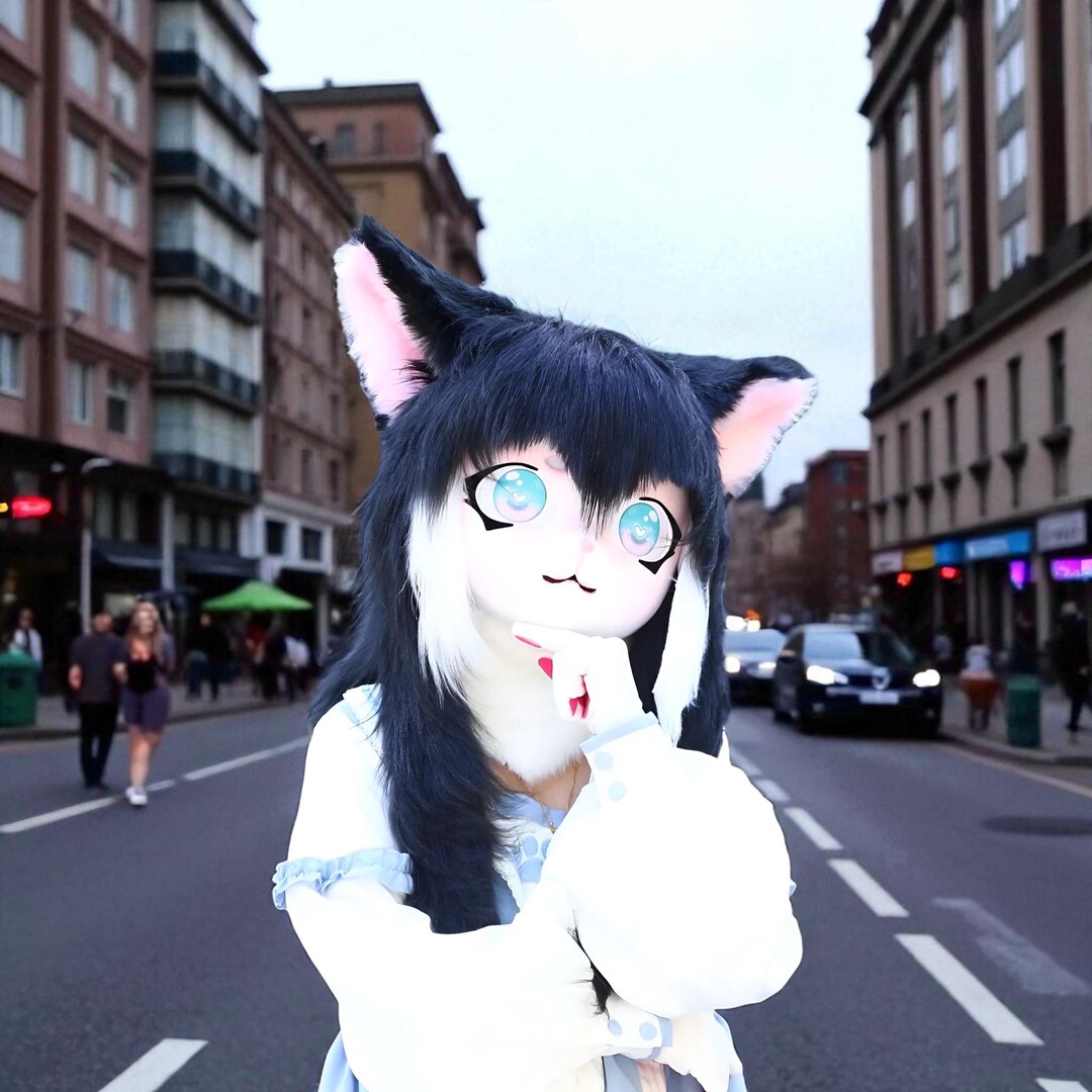 Fursuit Head, Fursuit Paw, Fursuit Tail, Cosplay and Furry Costume Gift ...
