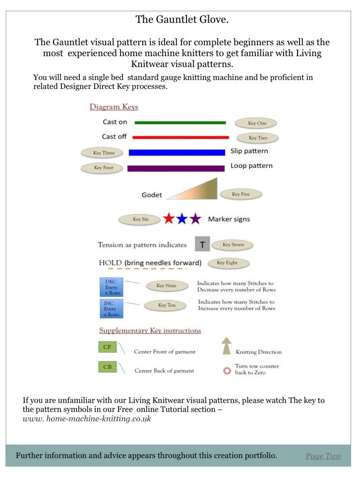 Gauntlet Glove Pattern 15. - Etsy UK