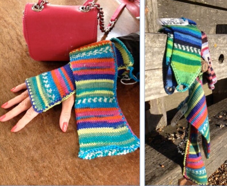 Gauntlet Glove Pattern 15. - Etsy UK