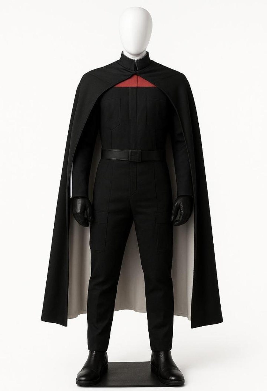 Black Imperial Officer Inspired Cosplay Costume | Sci-fi Commander Suit ...
