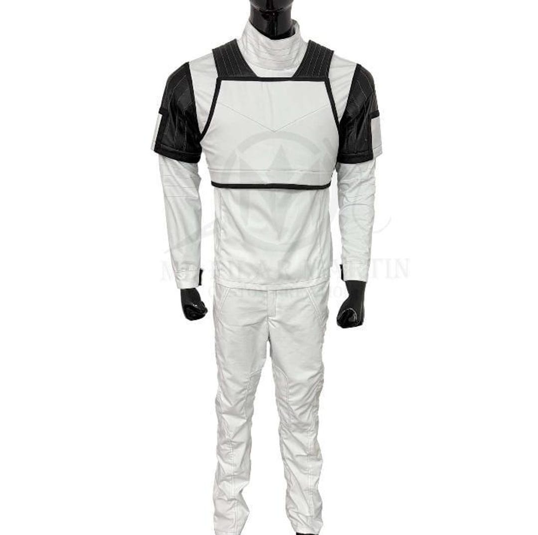 Glaxy Hunter Flight Suit 4 Piece Sci Fi Warrior Costume With Flak Vest ...