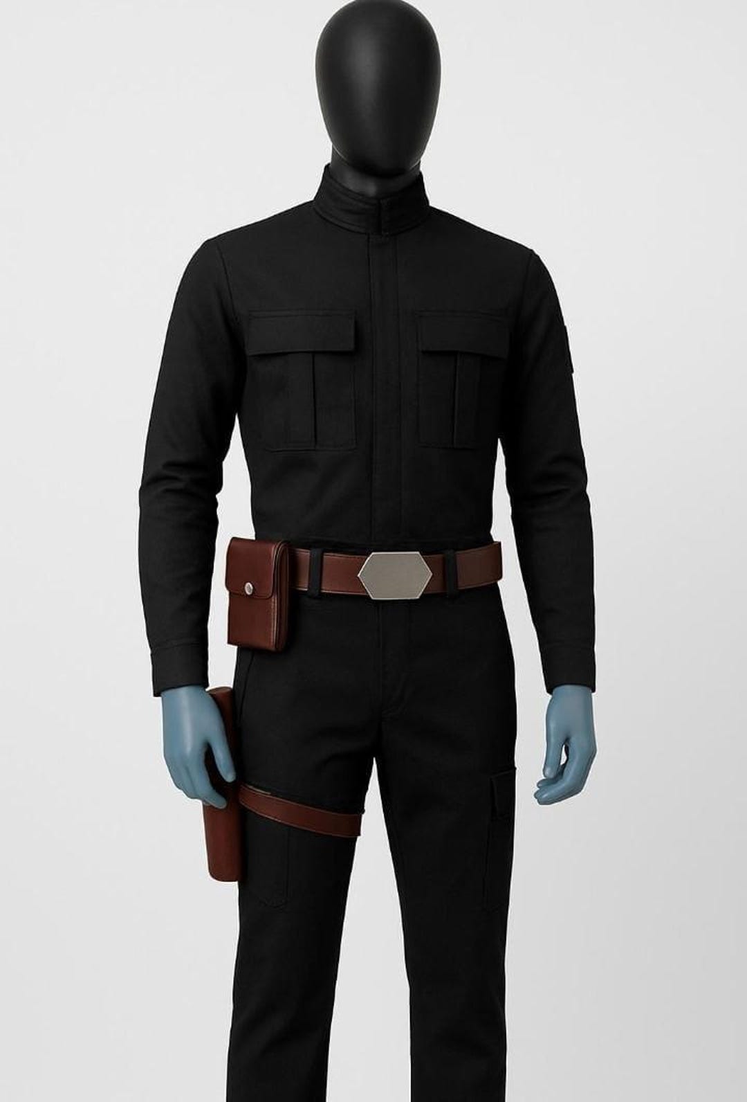 Imperial Officer Inspired Black Uniform | Star Wars Style Cosplay Suit ...