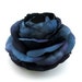 3.5 Navy Blue Ranunculus Silk Flower Brooch Pin - Etsy
