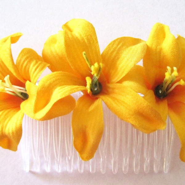 Yellow Hair Comb - Etsy