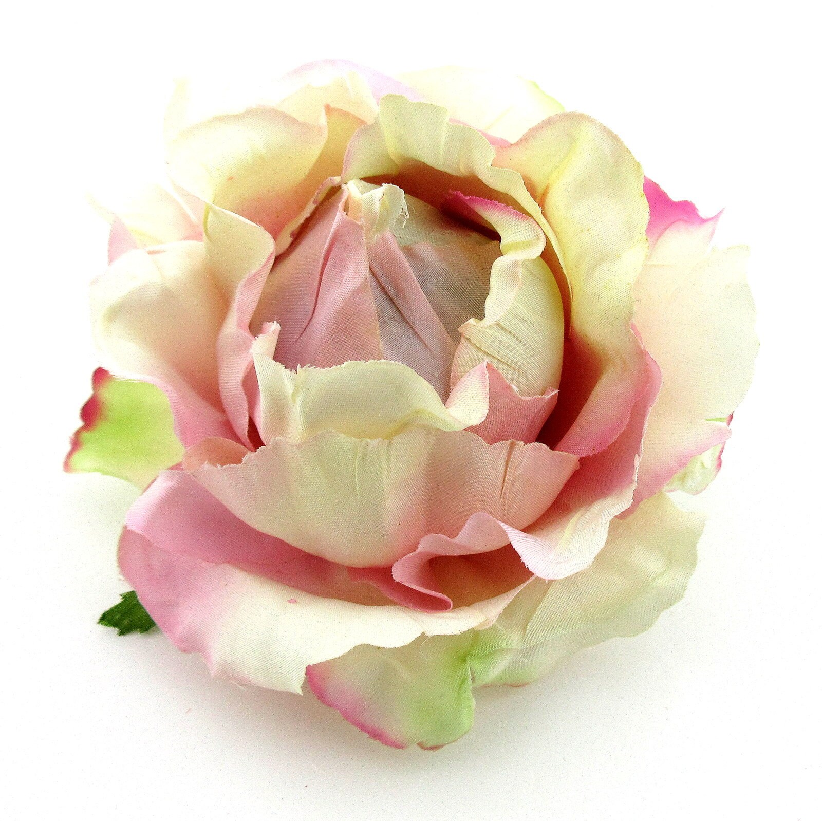 4 Soft Blush Lavender Cream Bourbon Rose Silk Flower | Etsy