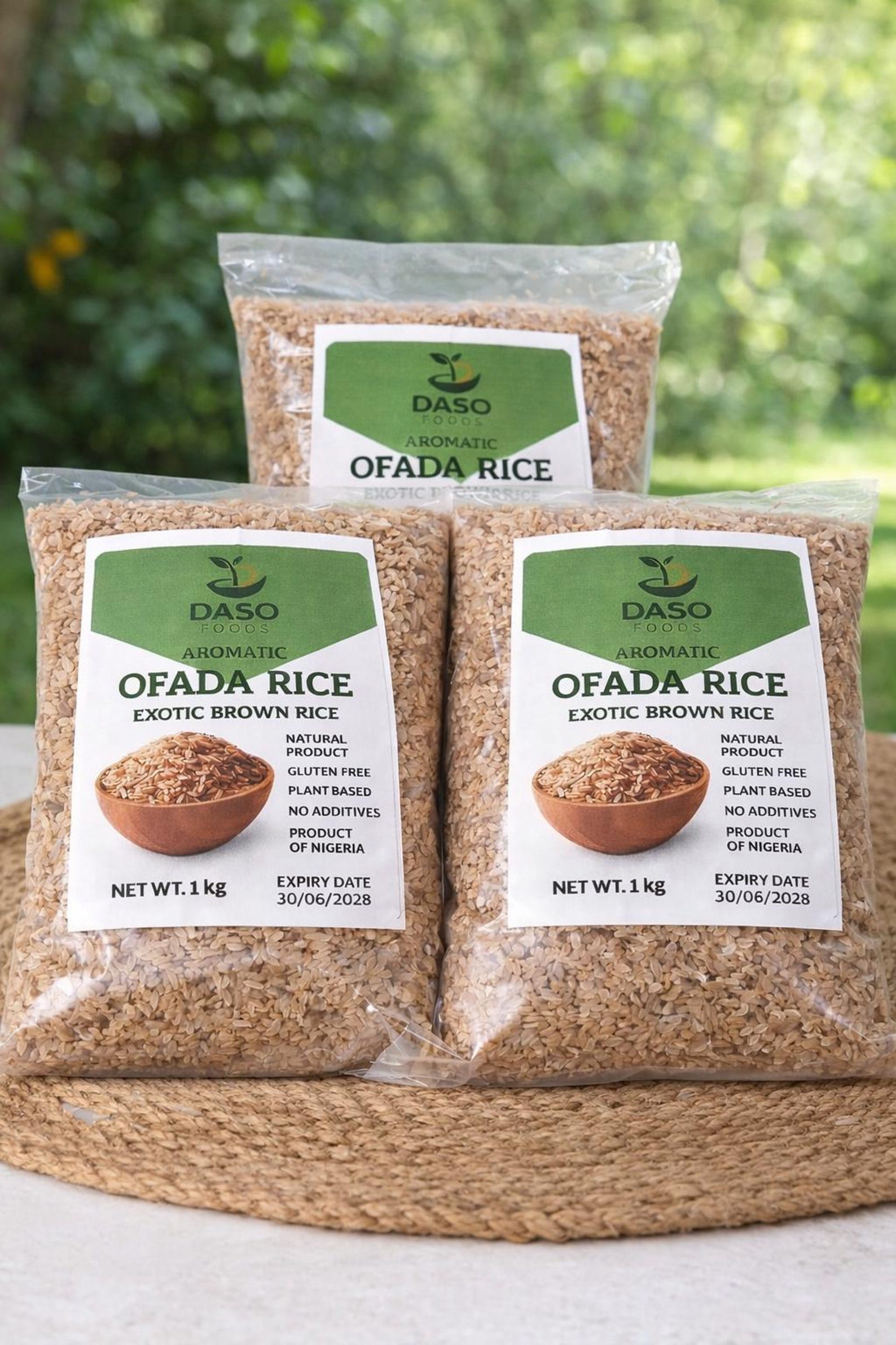 Aromatic Ofada Rice – Exotic Nigerian Brown Rice | Natural Whole Grain ...