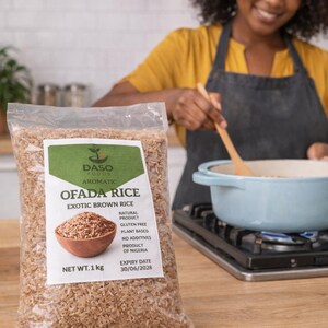 Aromatic Ofada Rice – Exotic Nigerian Brown Rice | Natural Whole Grain ...