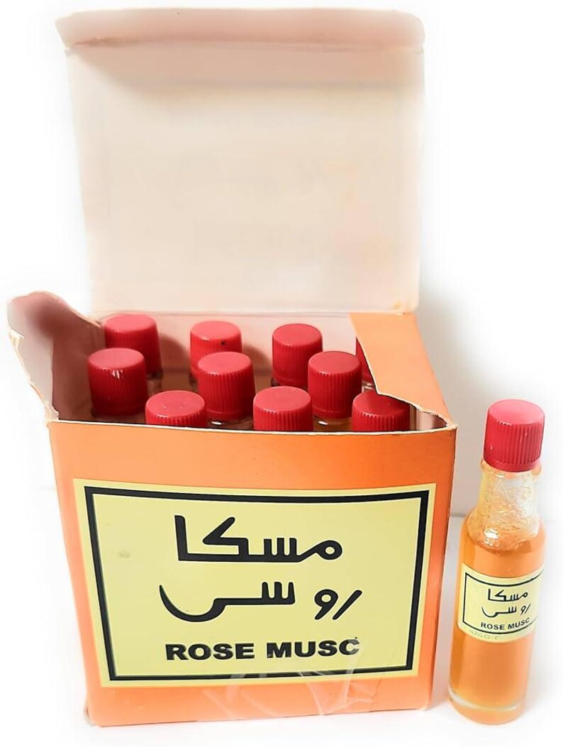 Rose Musc Perfume Oil, Traditional Spiritual Fragrance, 10ml Bottle - Etsy