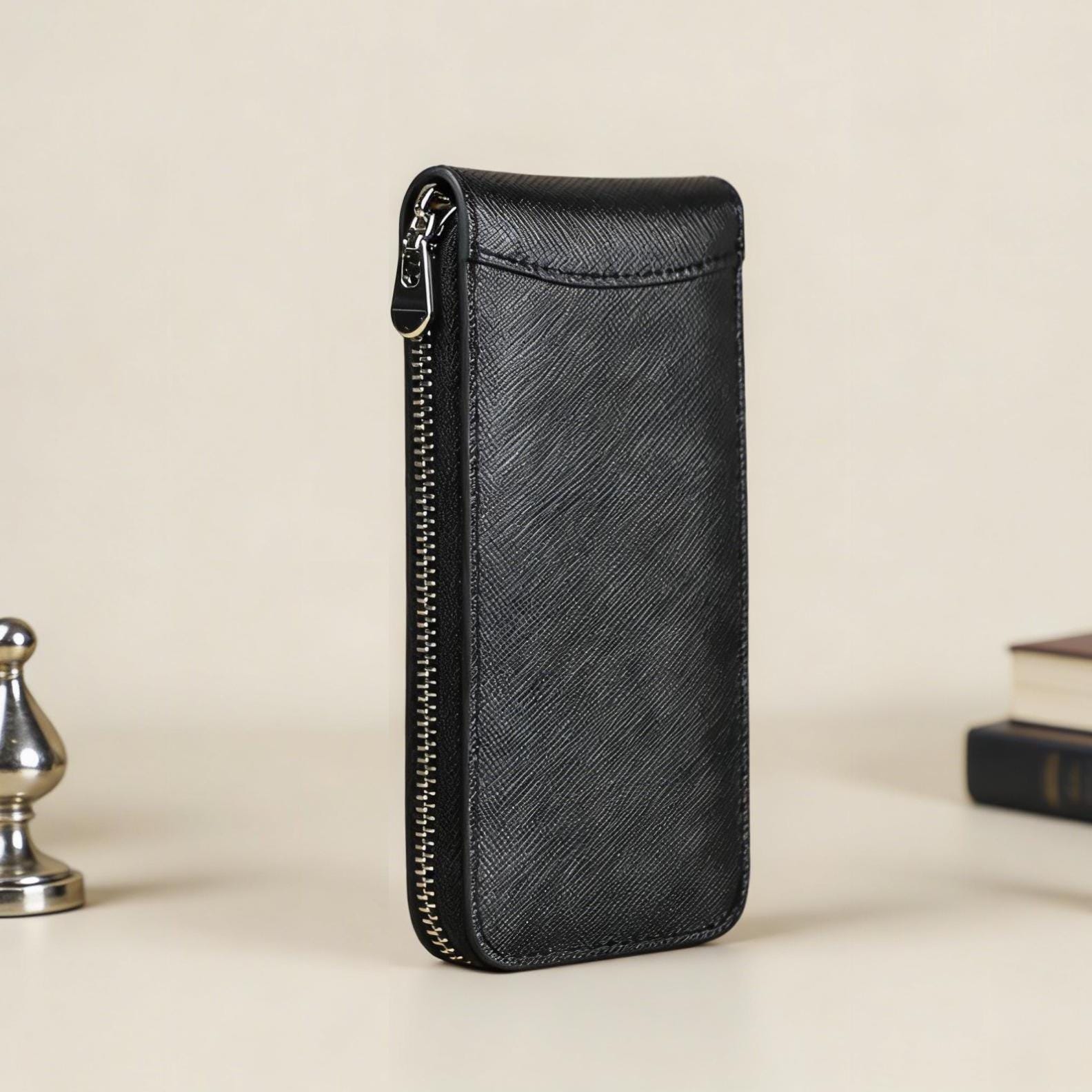 Single Watch Pouch, Personalized Watch Holder, Leather Watch Organizer ...