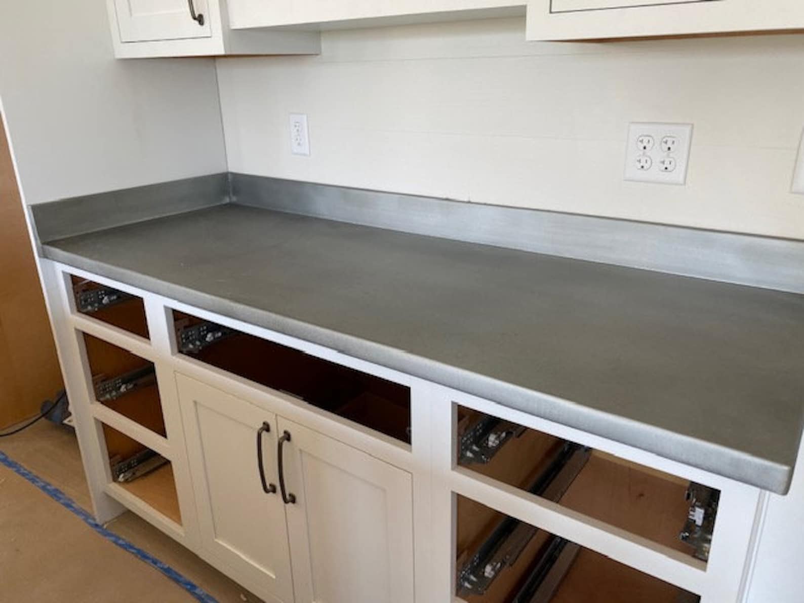 Custom Zinc Kitchen Countertop, Metal Bar Top - Etsy