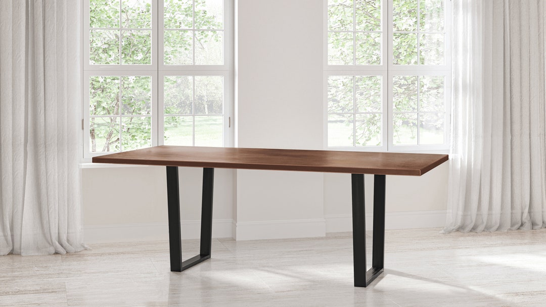Copper Top Dining Table, Copper Table With Metal Legs, Copper Table ...