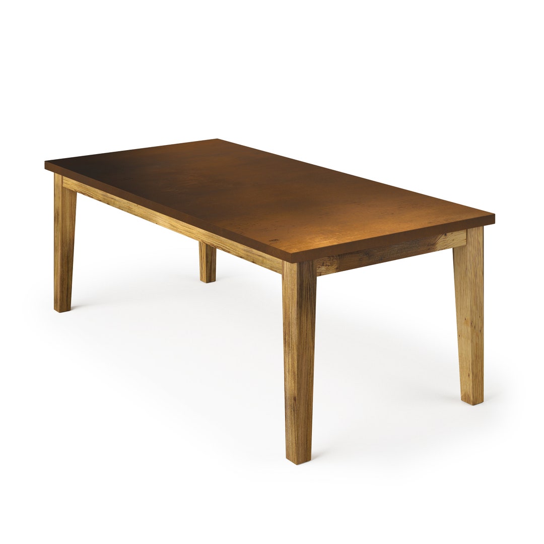 The Cambridge Bronze Top Dining Table - Bronze Table - Bronze Dining ...