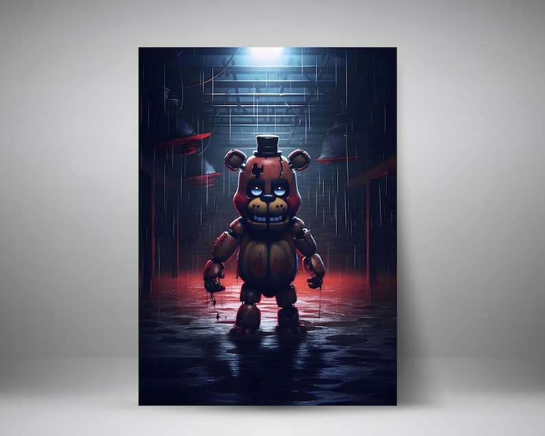 3 Print Set of FNAF, Five Nights at Freddie's Poster, Freddy Poster ...