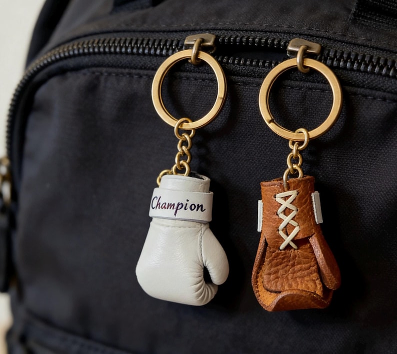 Handmade Personalized Mini Boxing Glove - Italian Leather Heirloom - Etsy