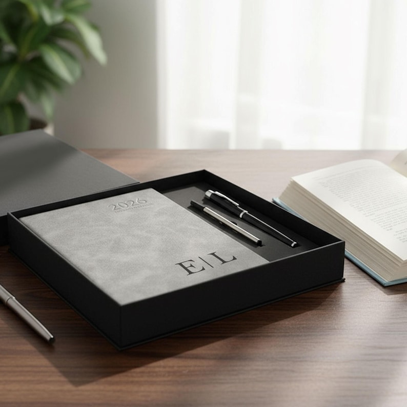 Personalized 2026 Planner Notebook, Daily Planner With Gift Box ...