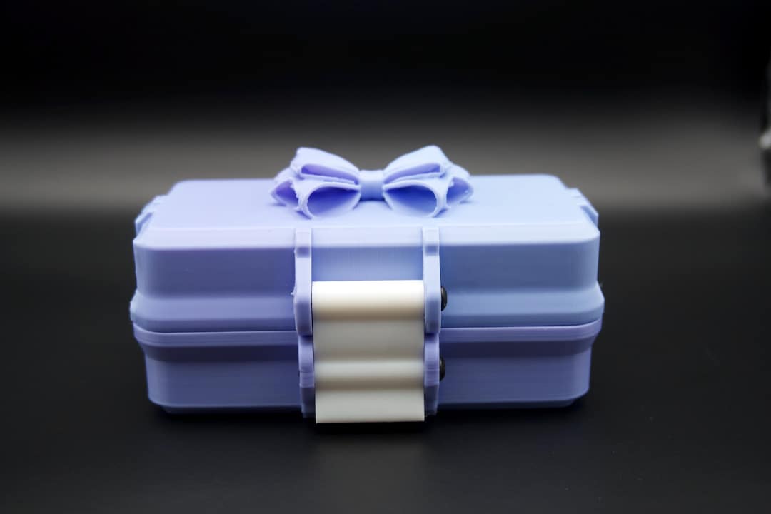 3ML - 10 Vials- "bow Edition" Peptide Vial Storage Case - 3D Printed ...