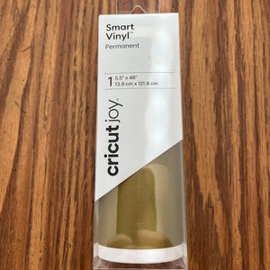 Cricut Joy, Smart Vinyl Permanent, Glossy Gold - Etsy