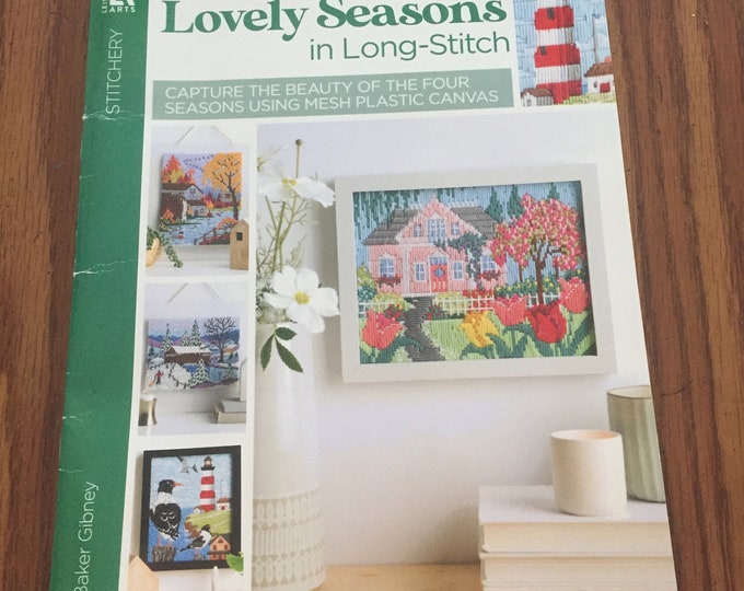 Lovely Seasons in Long-stitch Book - Etsy