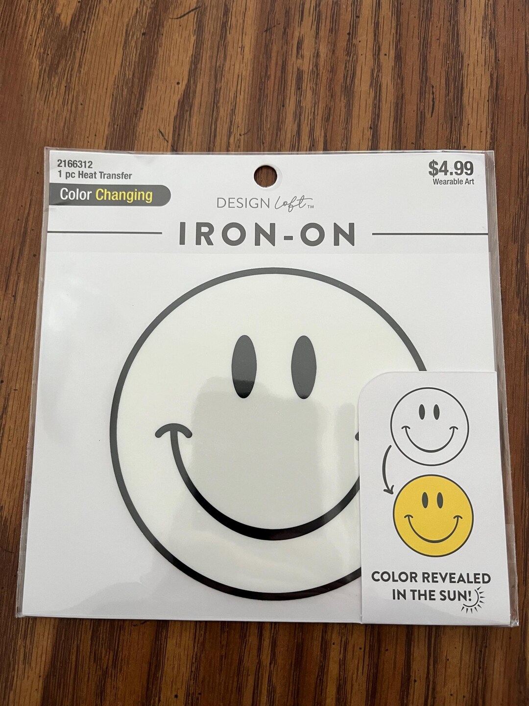 Heat Transfer Iron On, Smiley Face, Wearable Art - Etsy
