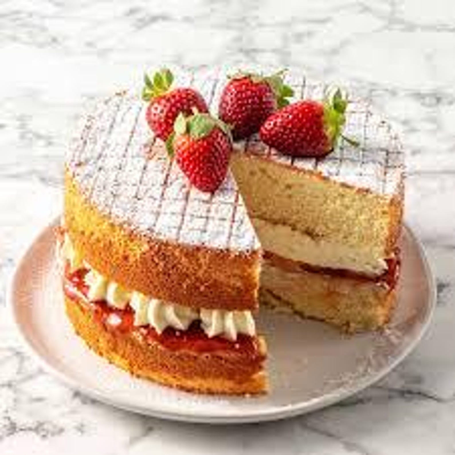 Signature Vanilla Sponge Recipe - Etsy