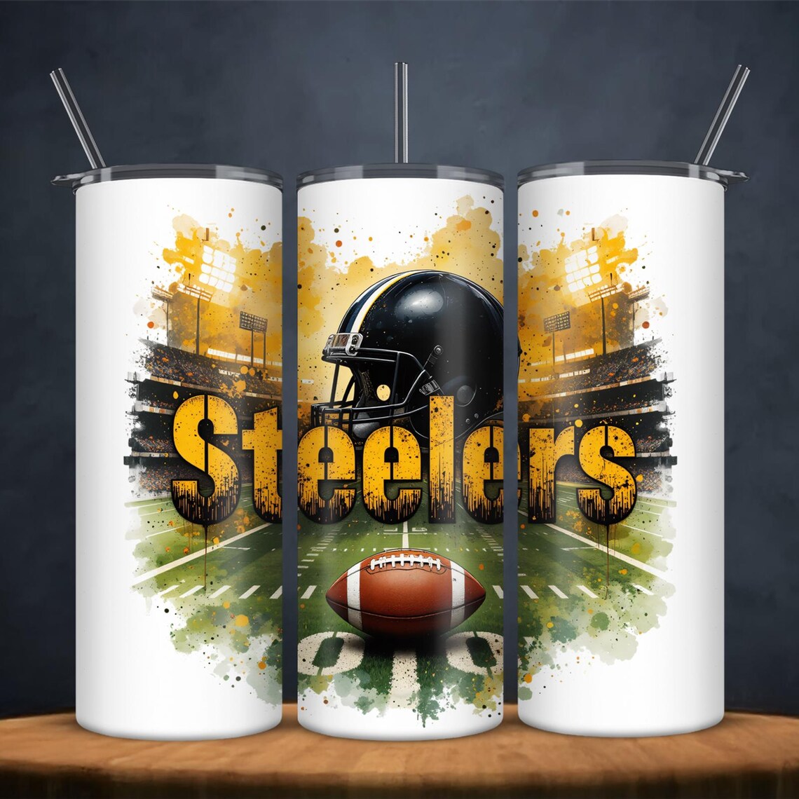 Steelers Football Sublimation Clipart PNG: Use for T-shirt, Stickers ...
