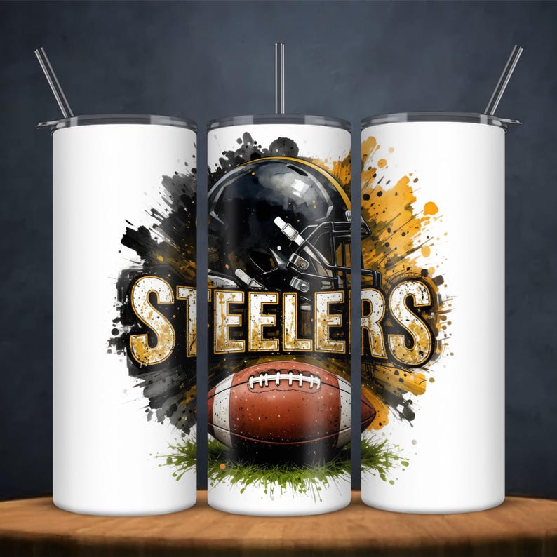 Steelers Football Sublimation Clipart PNG: Use for T-shirt, Stickers ...