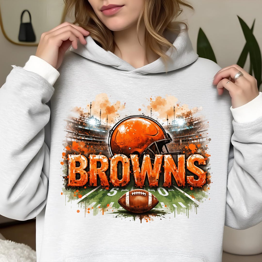 Browns Football Sublimation Clipart PNG: Use for T-shirt, Stickers, Mug ...