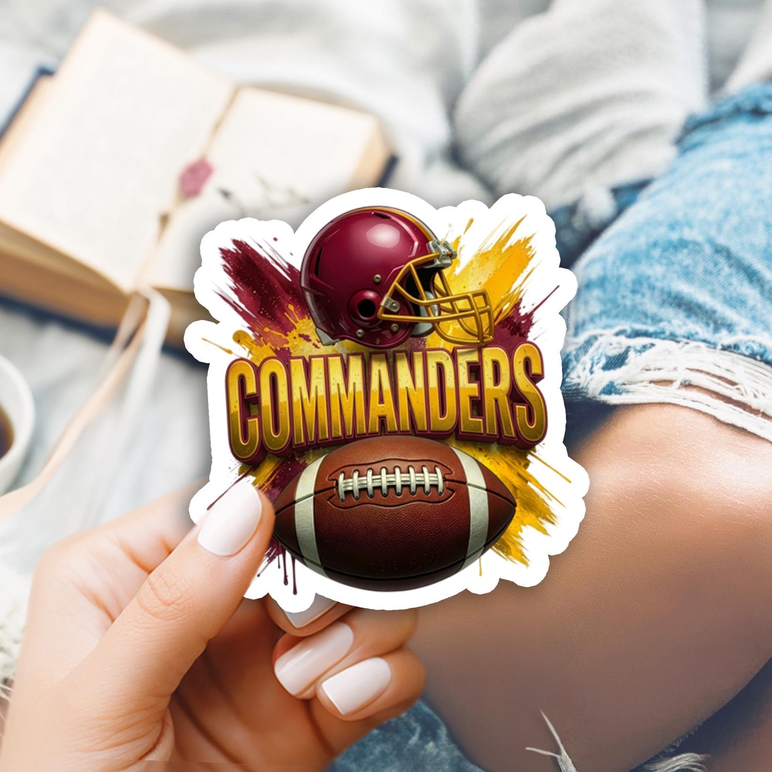 32 Football Clipart PNG Bundle: Use for T-shirt, Stickers, Mug, Frame ...
