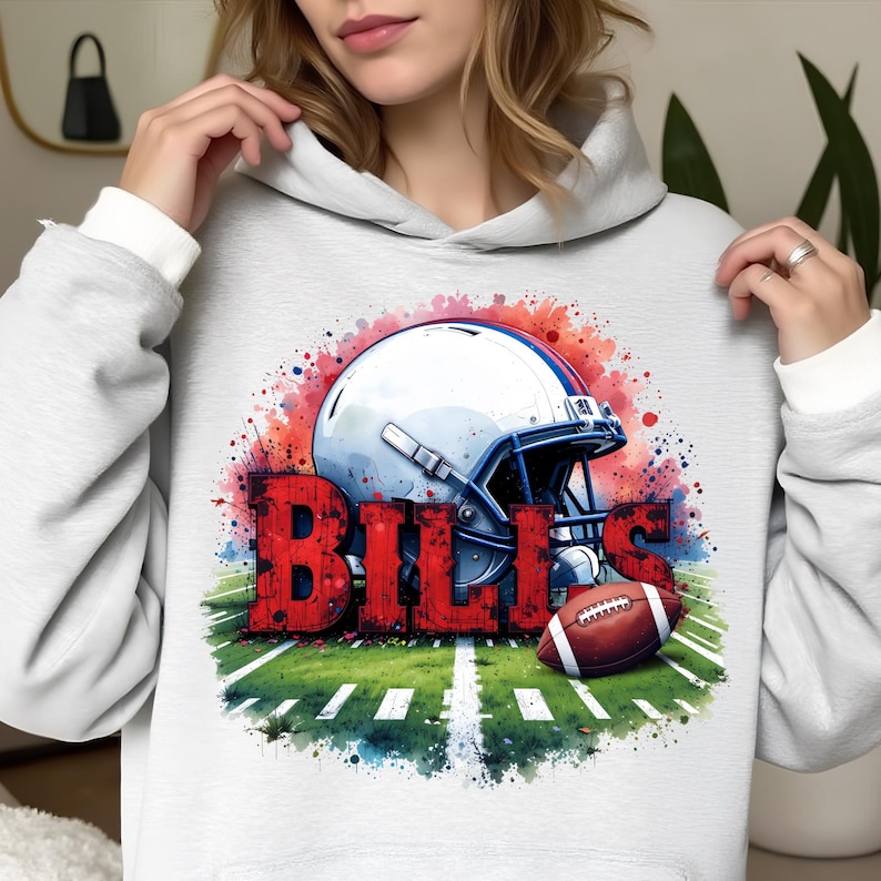 Bills Football Sublimation Clipart PNG: Use for T-shirt, Stickers, Mug ...