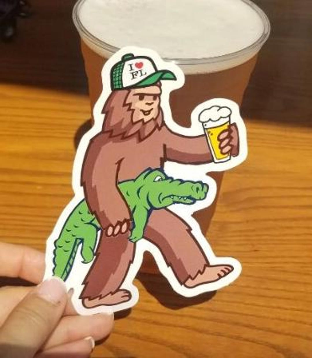 FLORIDA SKUNK APE Craft Beer Sticker - Etsy