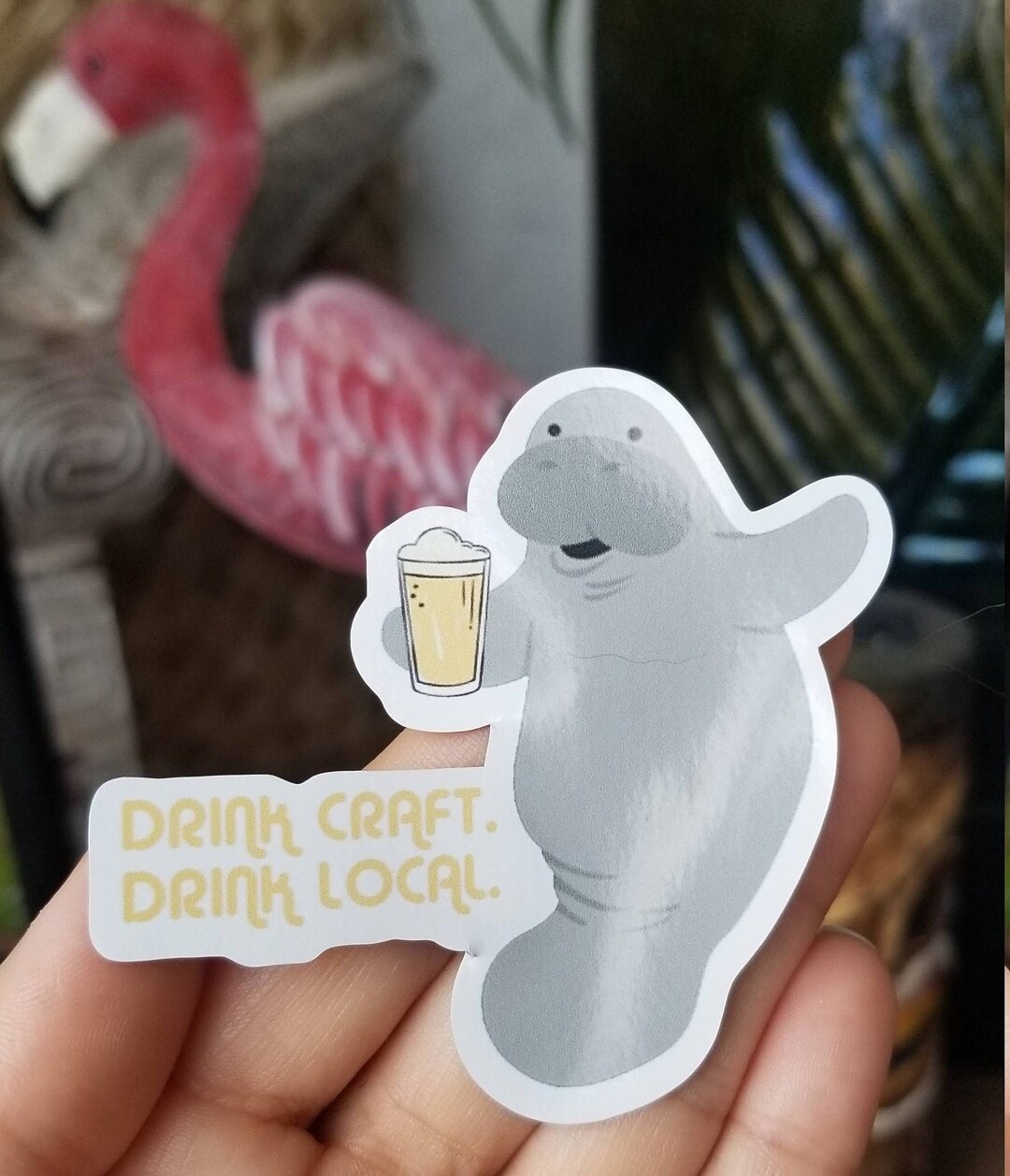 FLORIDA MANATEE Craft Beer Drink Craft. Drink Local. Laptop - Etsy