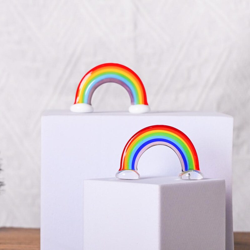 Rainbow Icon Glass - Etsy