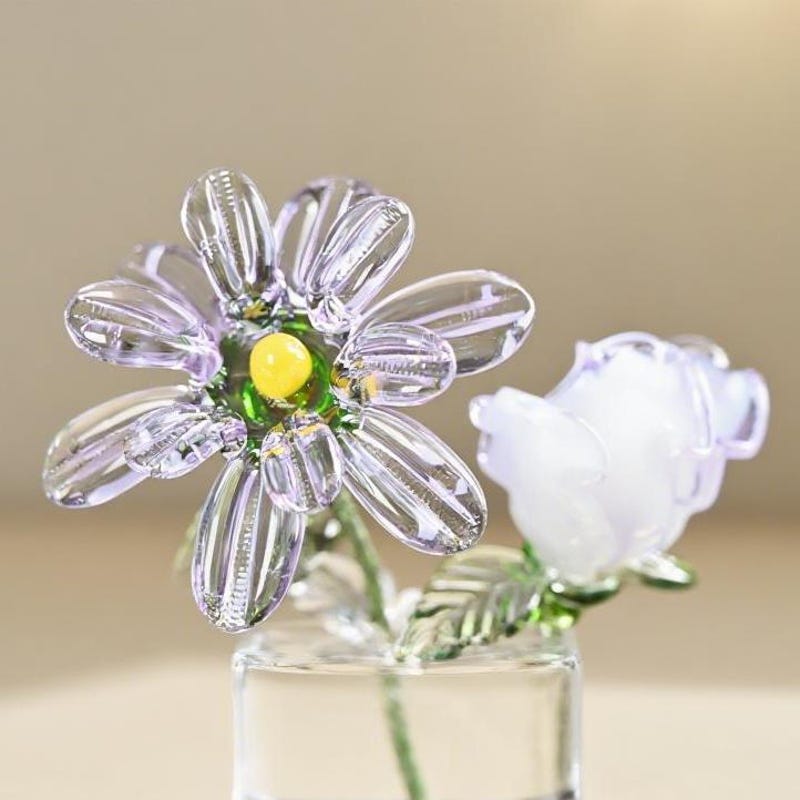 Glass Daisy - Etsy
