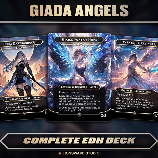 Mtg Proxy Deck Giada - Etsy