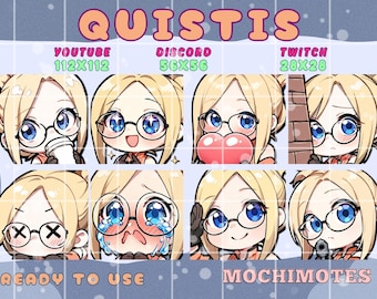 Final Fantasy VIII Quistis Trepe Emote Set | FF 8 Quistis Twitch ...