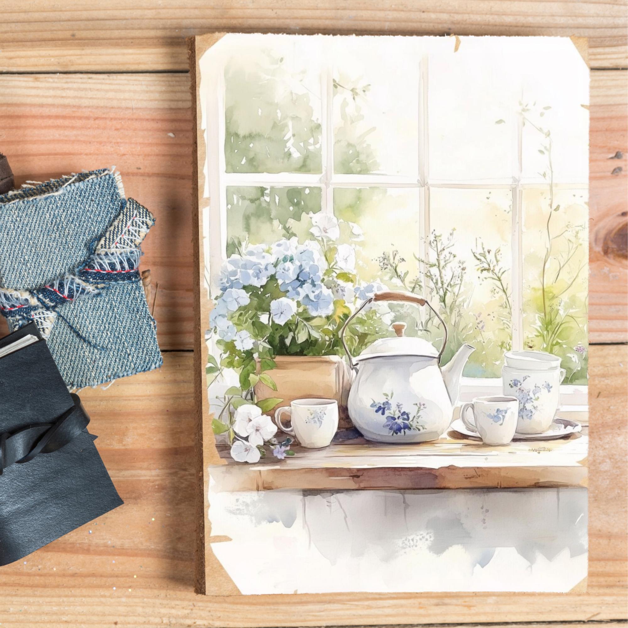 Country Kitchen Junk Journal Pages | Rustic Farmhouse Printable Kit ...